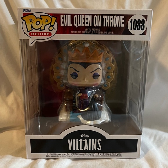 Funko | Toys | Disney Villains Evil Queen On Throne 88 Funko Pop Snow ...